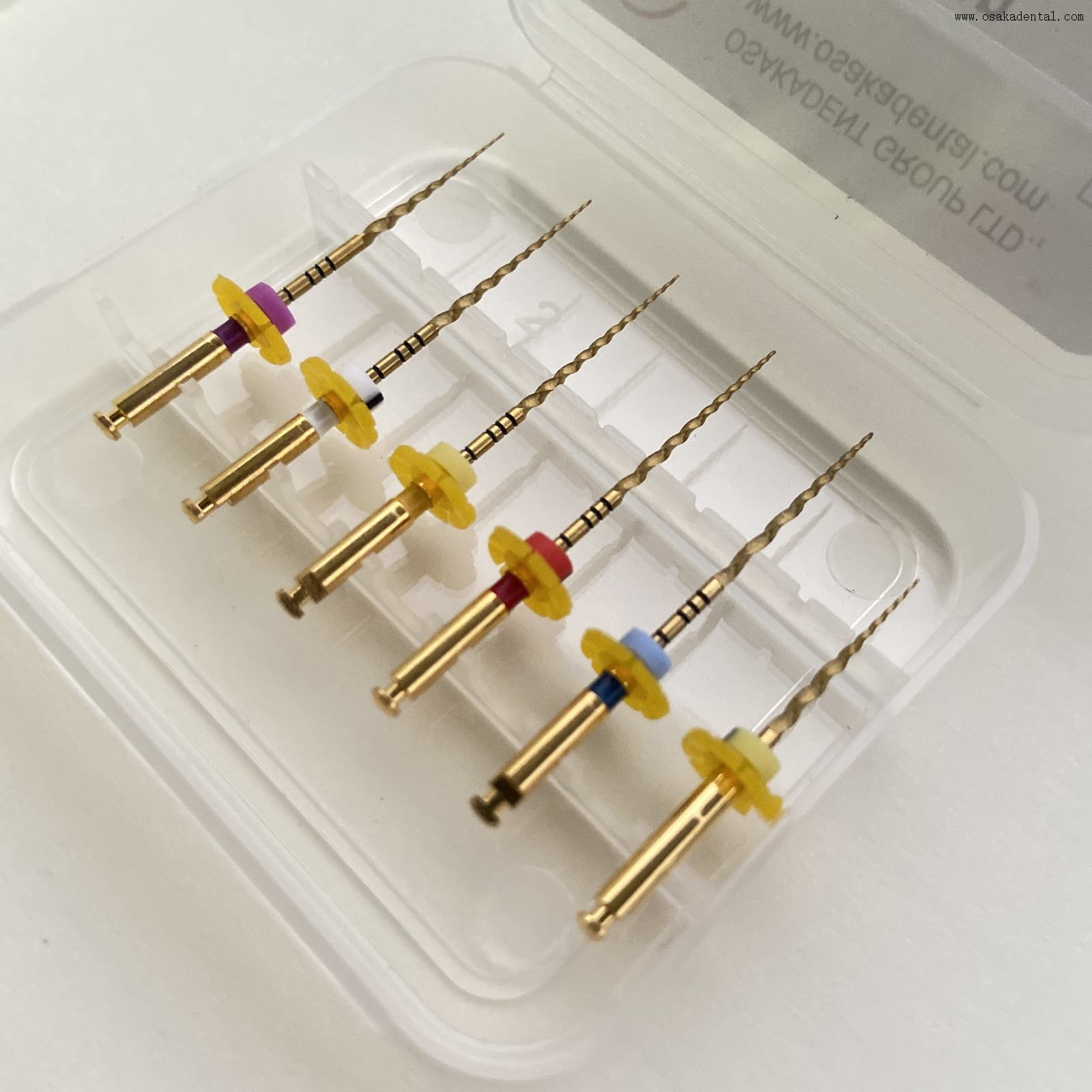 Lima endodóntica giratoria Niti Protaper Gold para endodoncia - Compre ...